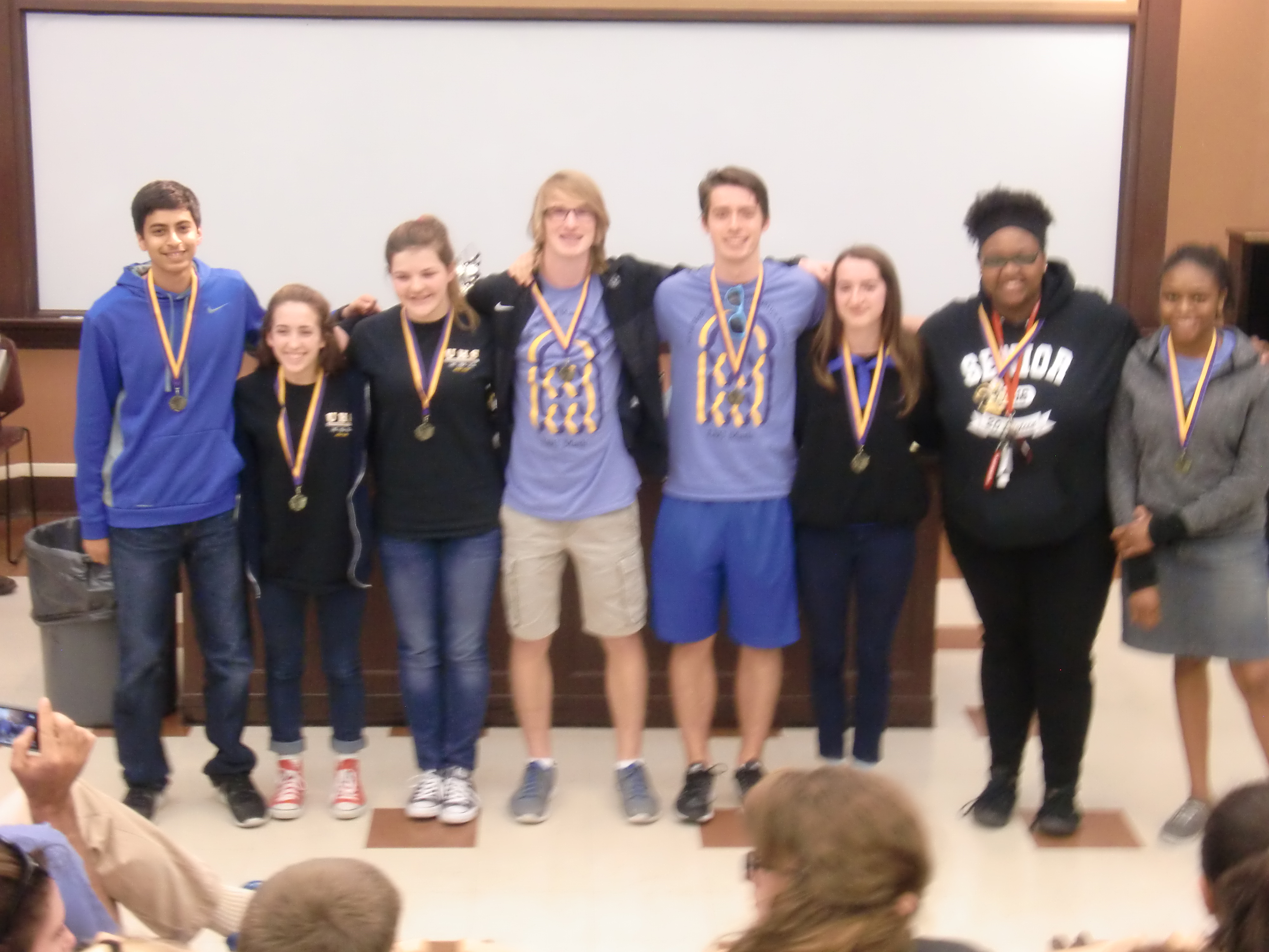 LSU Mathematics Contest for High School Students - Gold Medal Team